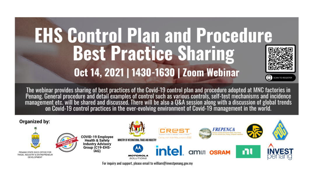 [Webinar] EHS Control Plan and Procedure Best Practice Sharing ...