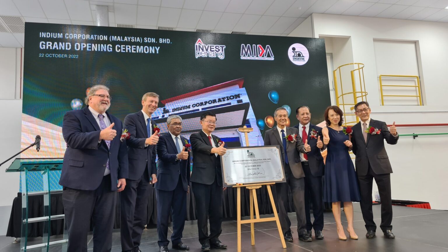 Indium Corporation Celebrates Grand Opening of Its New Manufacturing ...