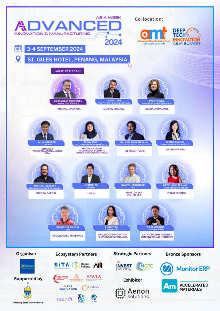 Advanced Innovation and Manufacturing Asia Week - InvestPenang