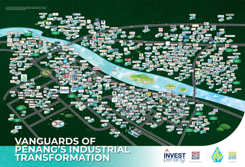 Penang Industrial Map - InvestPenang
