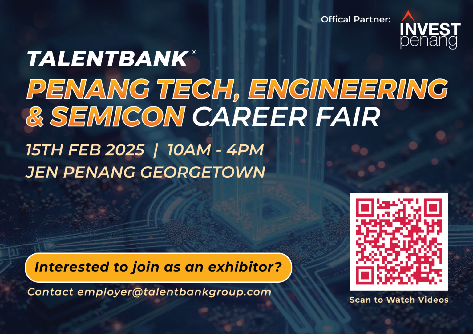 3rd Penang Tech, Engineering & Semicon Career Fair - InvestPenang