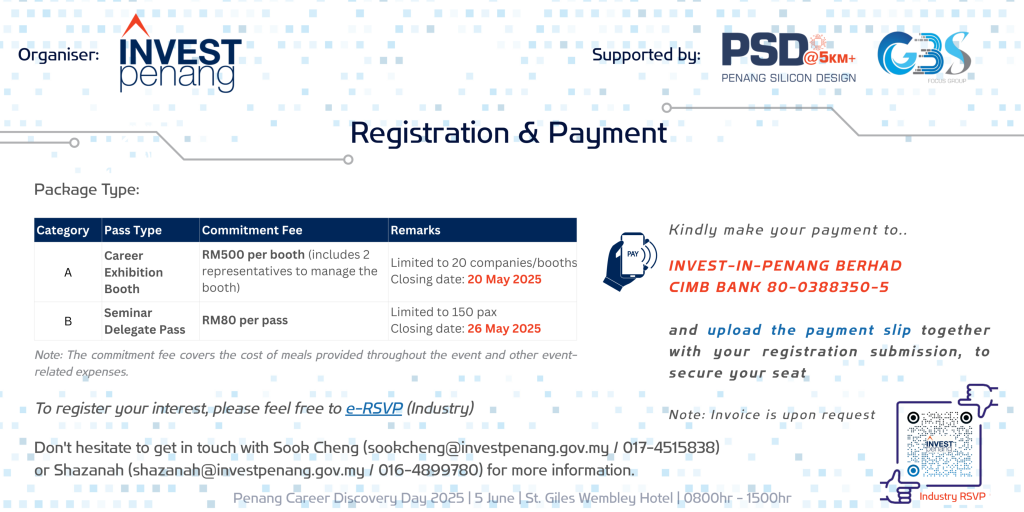 Penang Career Discovery Day 2025 - InvestPenang